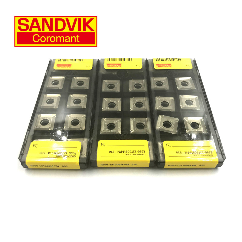 Original Sandvik CNC milling inserts from Sweden R290-12T308M-PM 530 ...